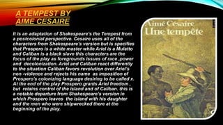 PPT on Paper 11. The Post Colonial Literature | PPT