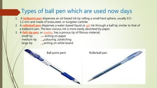 Ppt on pen | PPTX