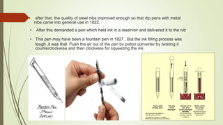 Ppt on pen | PPTX