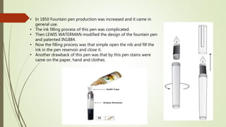 Ppt on pen | PPTX