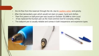 Ppt on pen | PPTX