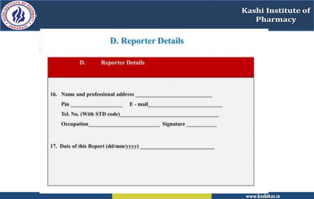 Adverse Drug Reaction (ADR) Pharmacovigilance | PPTX