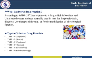 Adverse Drug Reaction (ADR) Pharmacovigilance | PPTX