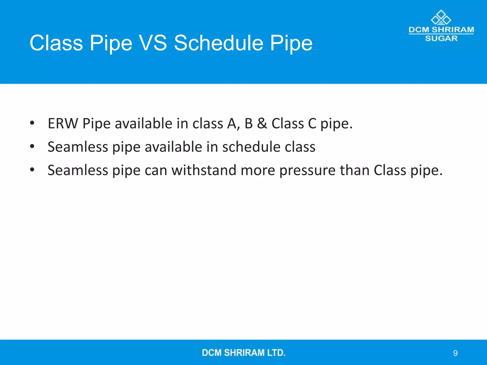 Ppt on pipe | PPTX