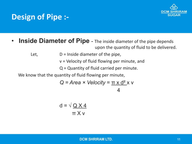 Ppt on pipe | PPTX