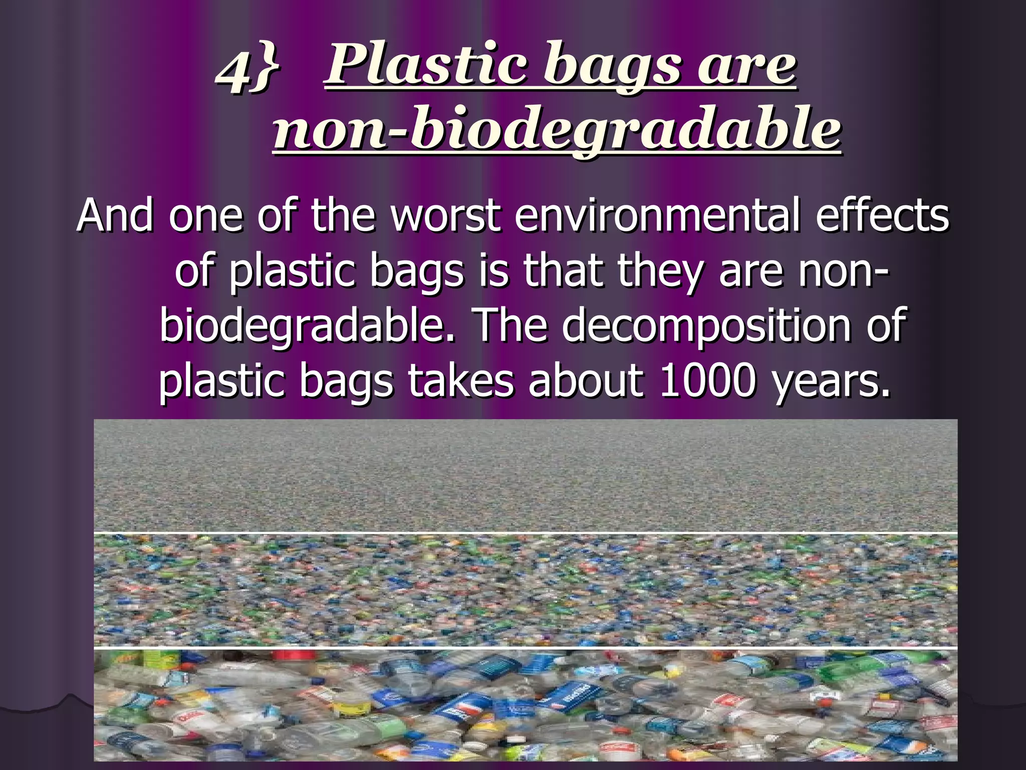 Plastic pollution ppt | PPT