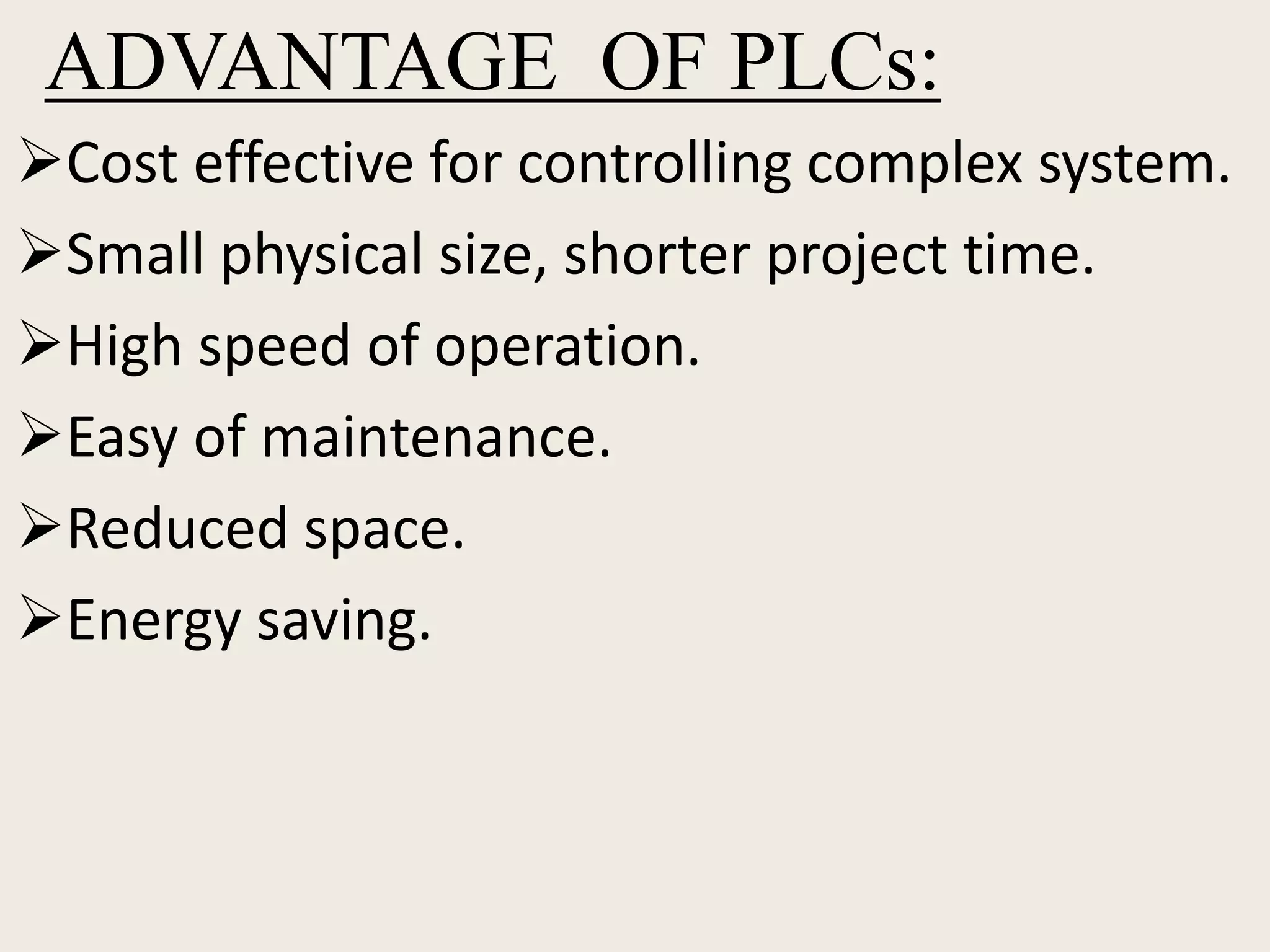 Ppt on plc | PPT