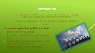 PPT on Pollution | PPTX