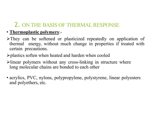 PPT ON POLYMERS.pptx | Chemistry | Science