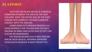 Ppt on postures | PPTX | Foot Health | Diseases and Conditions