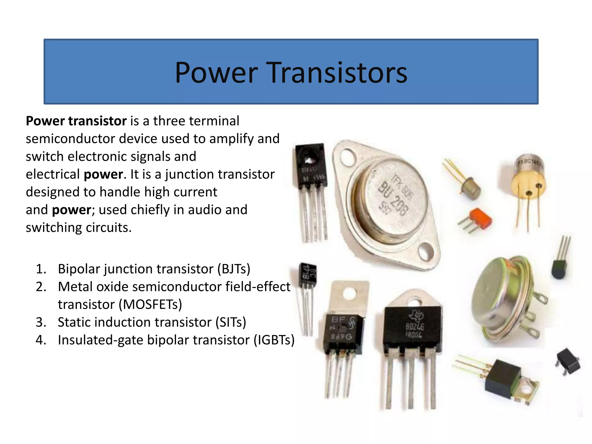 Ppt on power electronics | PPTX