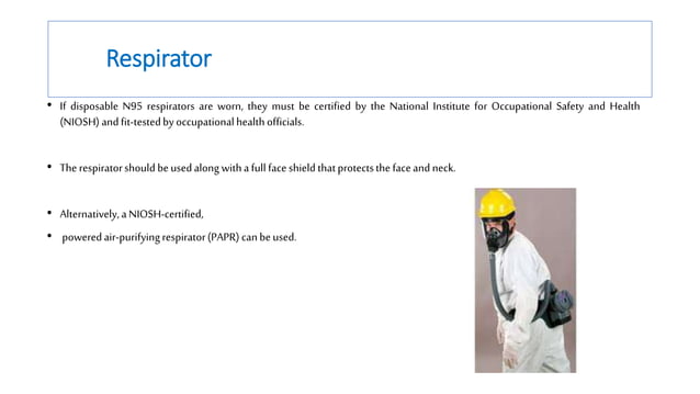 Personal Protective Equipment (PPE) | PPTX | Infectious Diseases ...