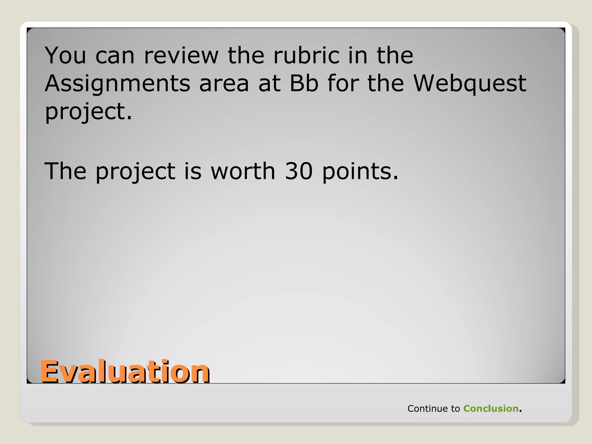 Webquests 2.0 | PPT
