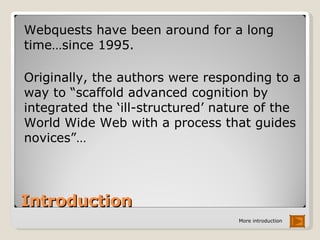 Webquests 2.0 | PPT | Web Development | Internet