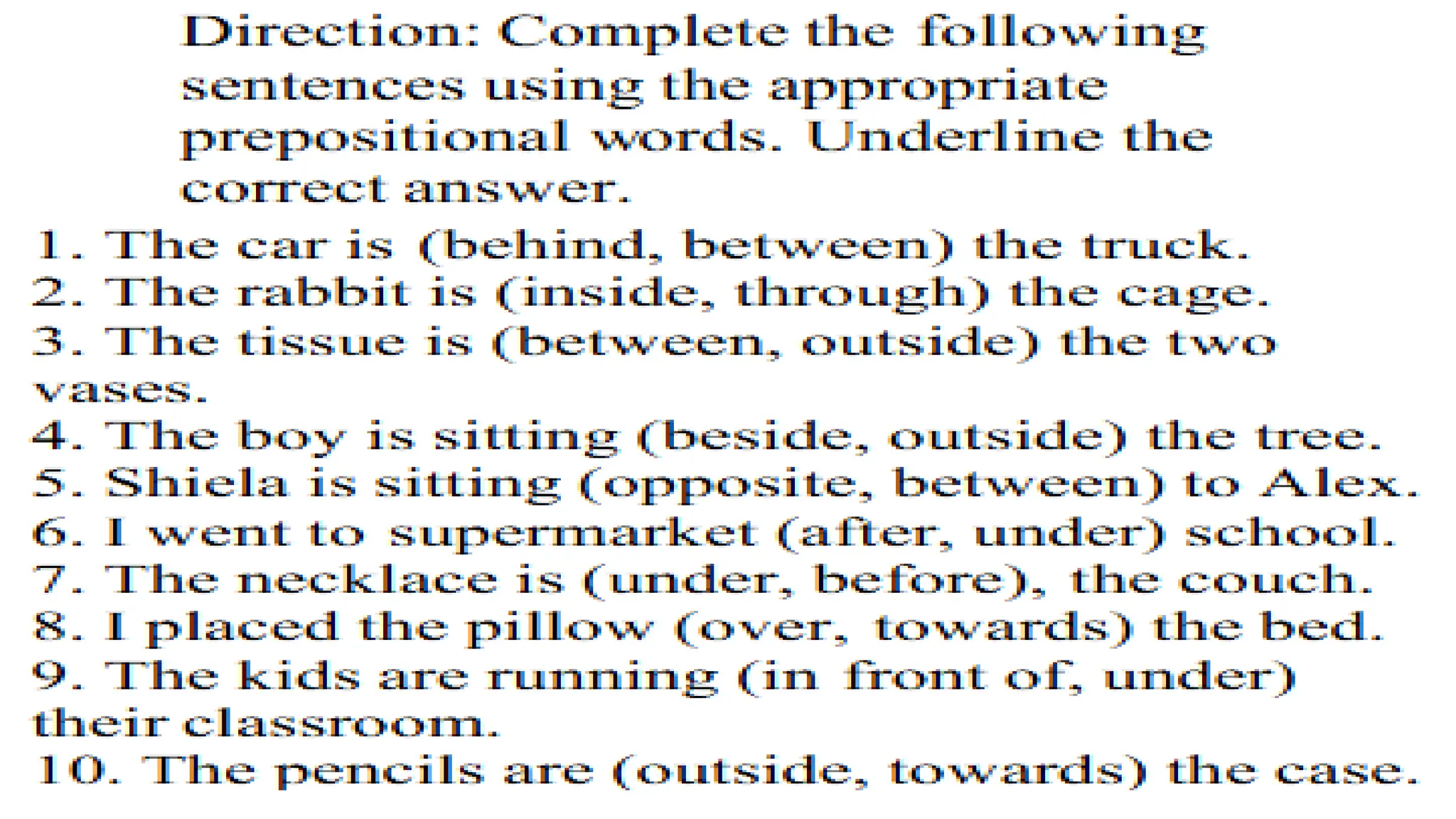 PPT on Prepositions.pptx identify preposition in a sentence | PPTX