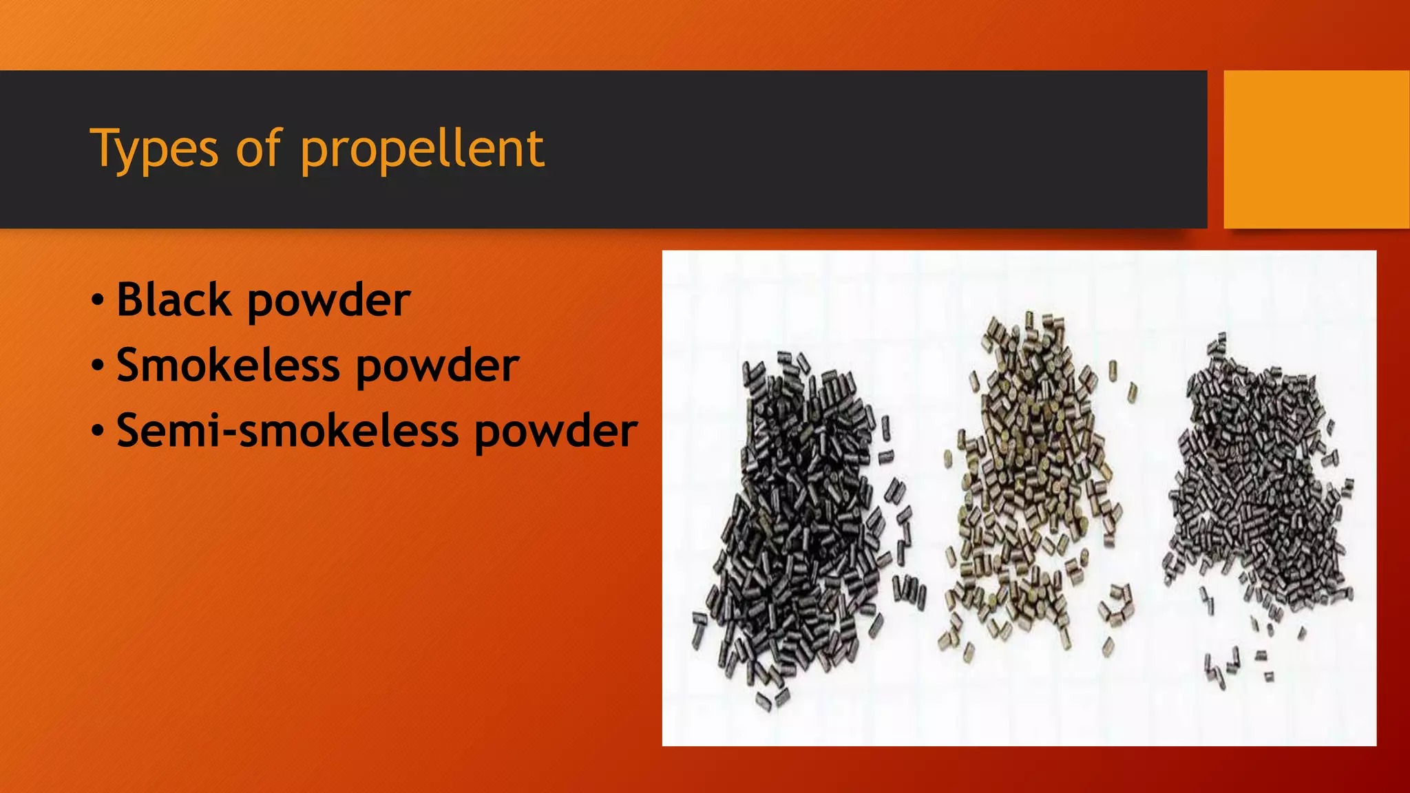 Primer & Propellant | PPTX