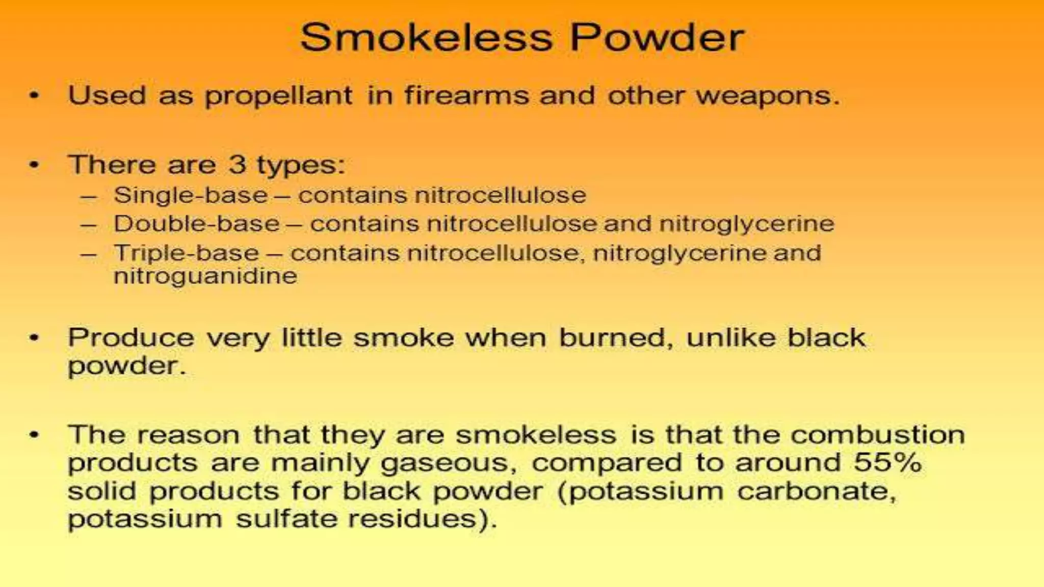 Primer & Propellant | PPTX