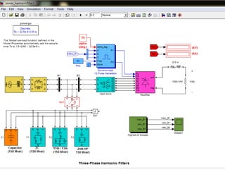 Simulation of Harmonics Filters To Reduce Harmonics Distortion By Using MATLAB | PPTX