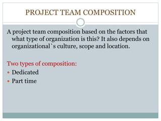 project management | PPT