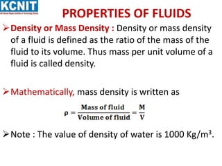 PPT ON PROPERTIES OF FLUID.pptx