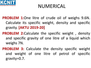 PPT ON PROPERTIES OF FLUID.pptx