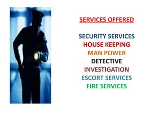 PRO SHIELD SECURITY SOLUTIONS (INDIA) | PPT