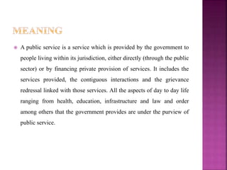ppt on public service delivery.pptx on e | PPTX