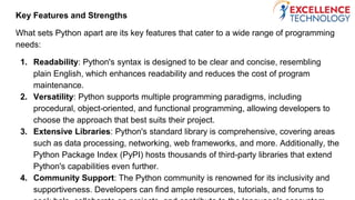 ppt on python course in Chandigarh/ python training in Chandigarh | PPT