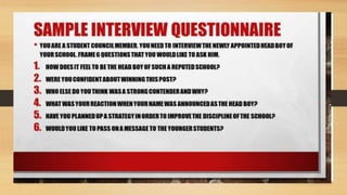 PPT on questionnaire design | PPTX