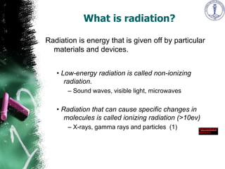 Ppt on radiation protection 01 final | PPTX