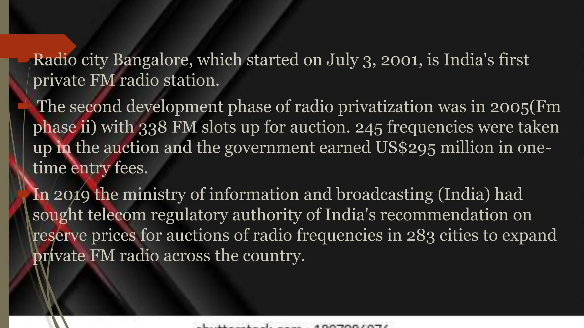 'Presentation on History of Radio In India | PPTX