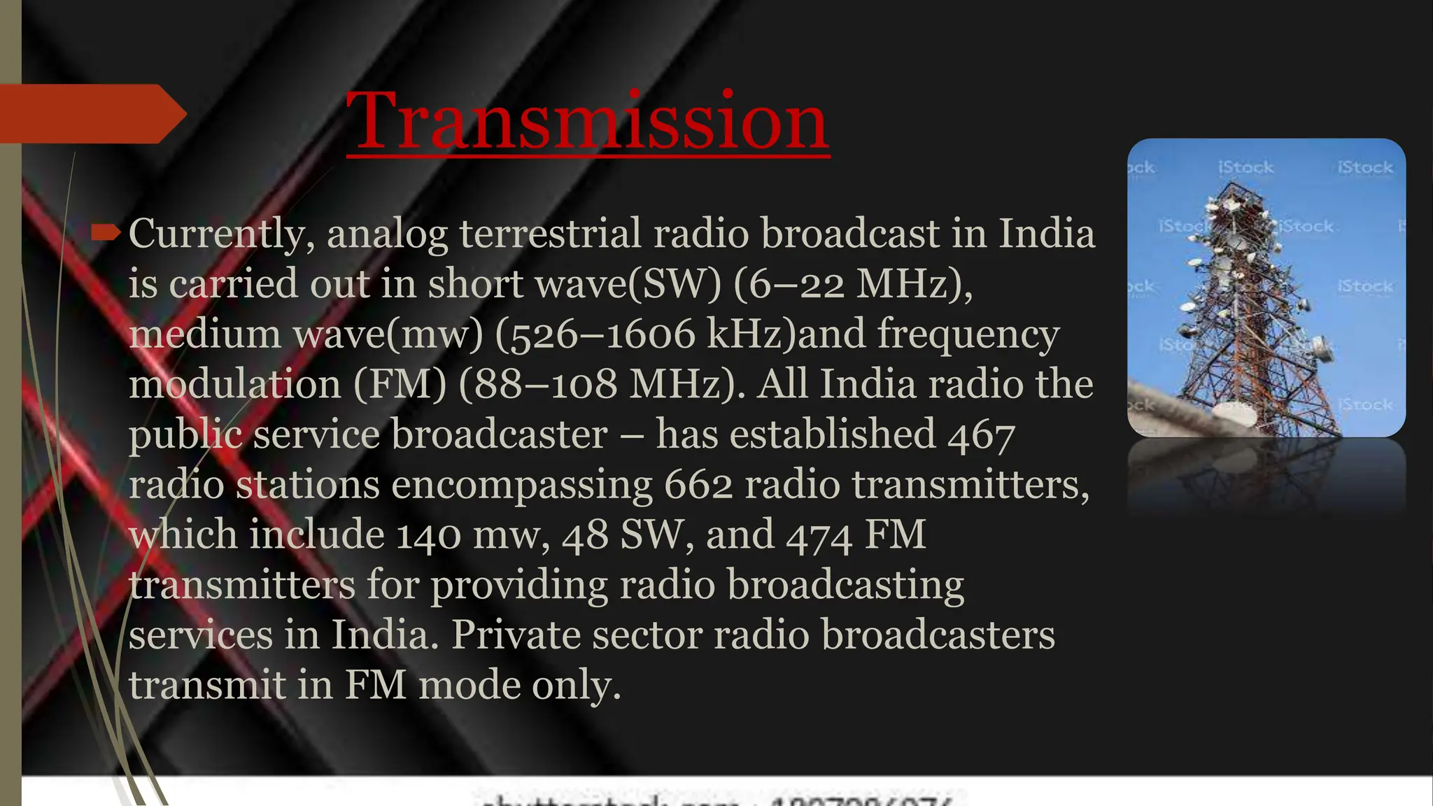 'Presentation on History of Radio In India | PPTX