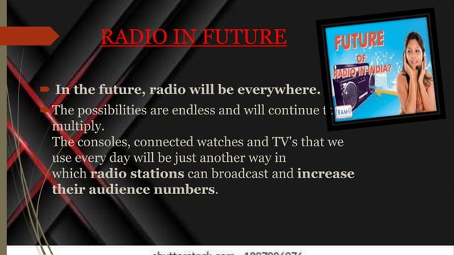 'Presentation on History of Radio In India | PPTX