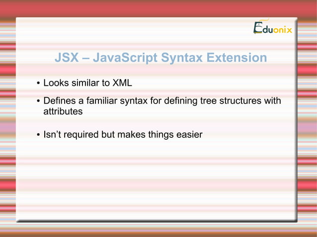 Getting Started With React And Redux Ppt
