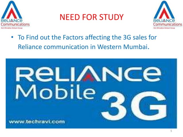 PPT on Reliance | PPT