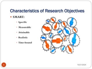 PPT on Research Objectives Dr Virendra Jain.pdf | Medical Health