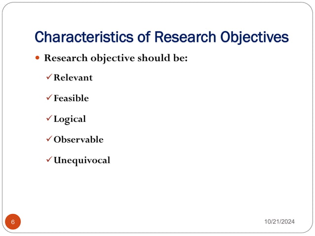PPT on Research Objectives Dr Virendra Jain.pdf