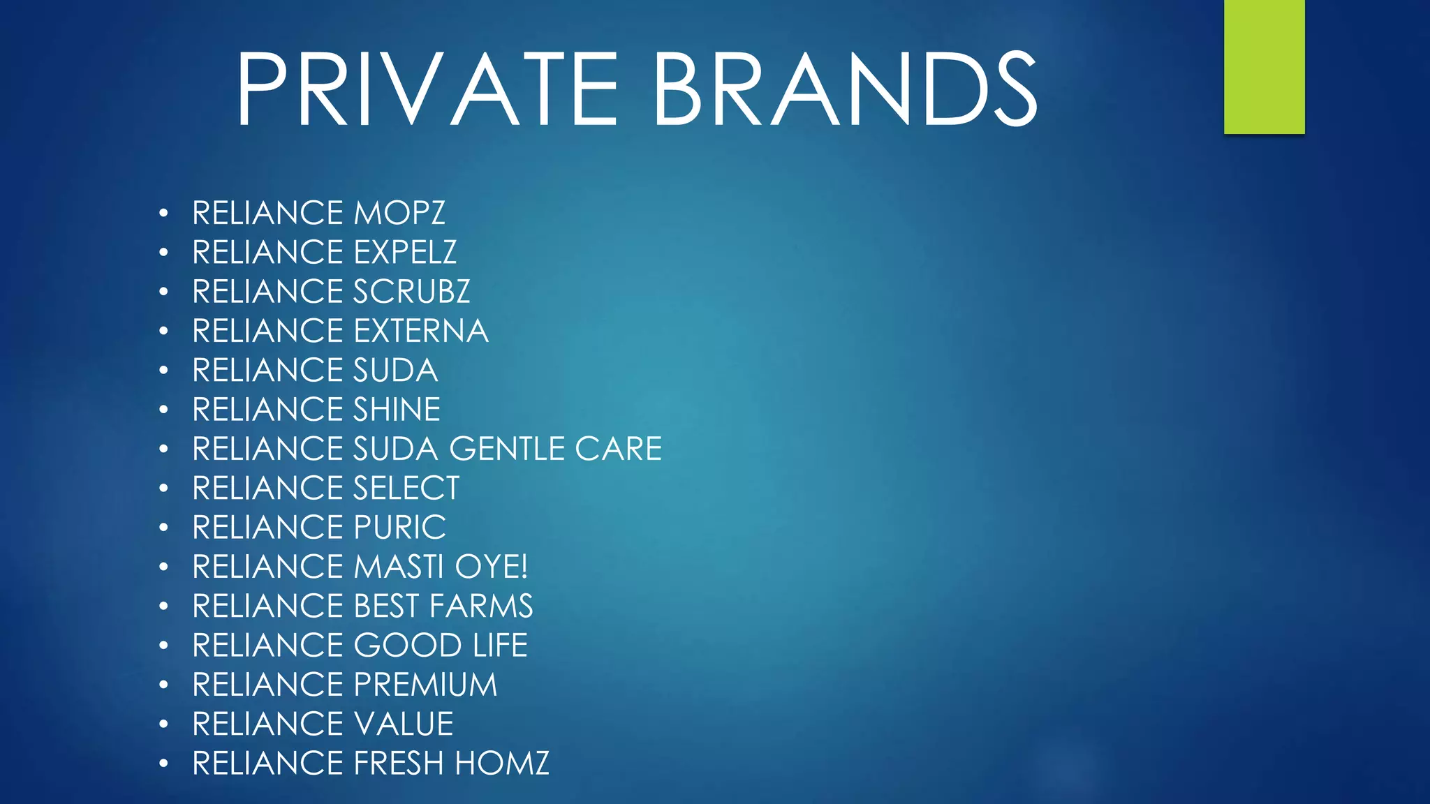 Power Point Presentation on reliance industries | PPTX