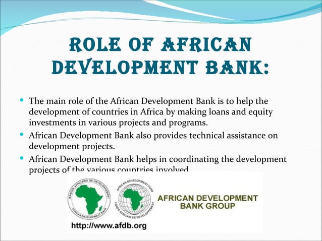 Ppt on role of international financial institutions | PPT