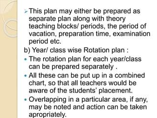 POWER POINT PRESENTATION ON ROTATION PLAN | PPTX