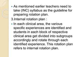 POWER POINT PRESENTATION ON ROTATION PLAN | PPTX