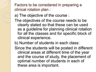 POWER POINT PRESENTATION ON ROTATION PLAN | PPTX