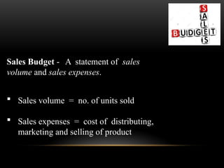 PPt on Sales Budget with Industry Examples.pptx