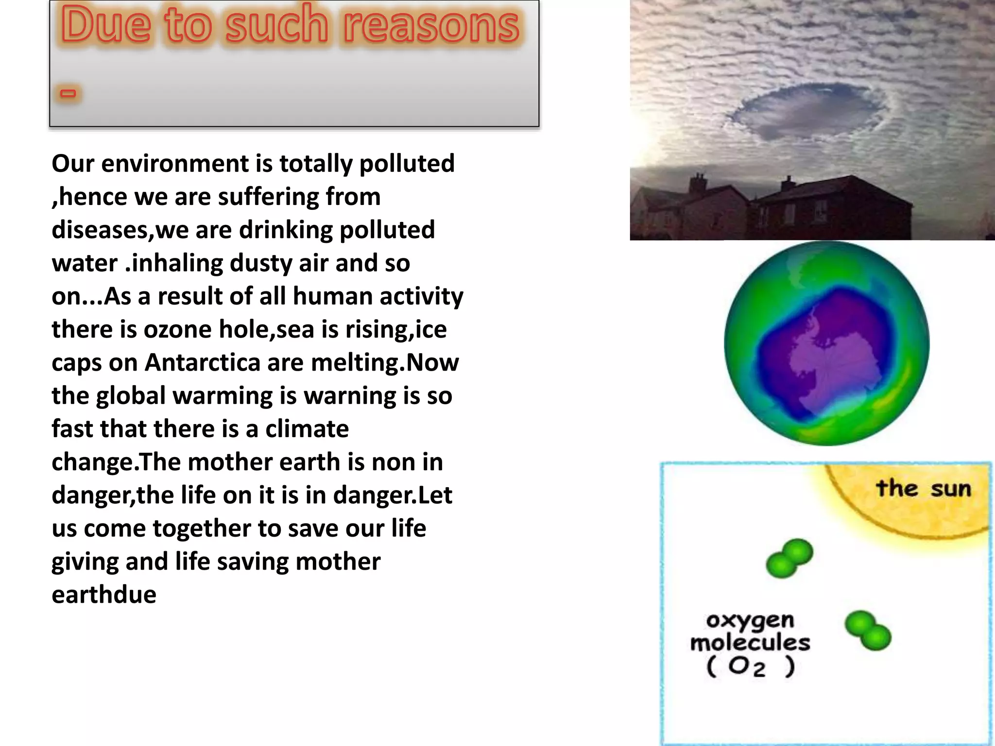Ppt on save earth | PPTX