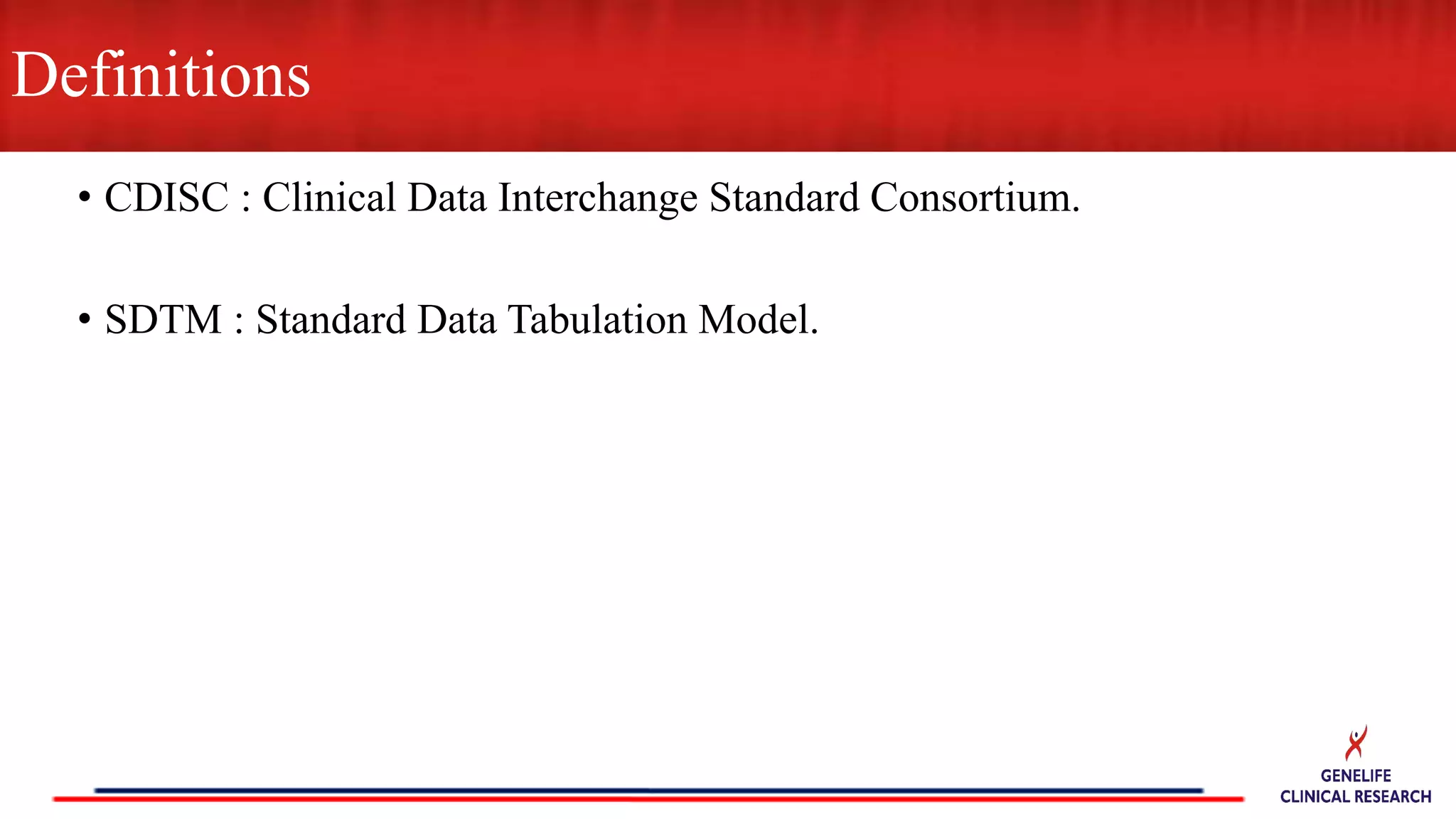 Presentation On Cdisc Sdtm Guidelines Pptx Databases Computer Software And Applications