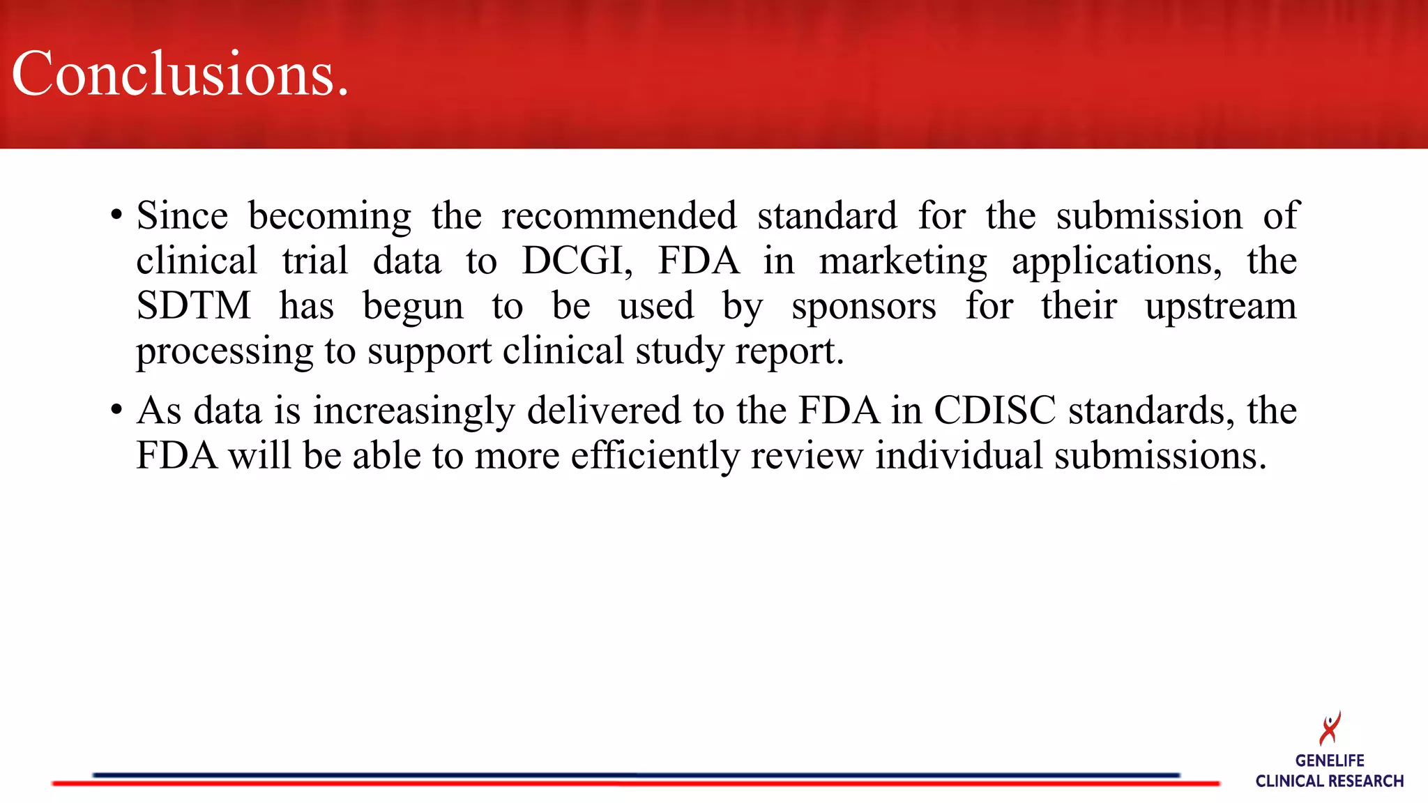 Presentation On Cdisc Sdtm Guidelines Pptx Databases Computer Software And Applications