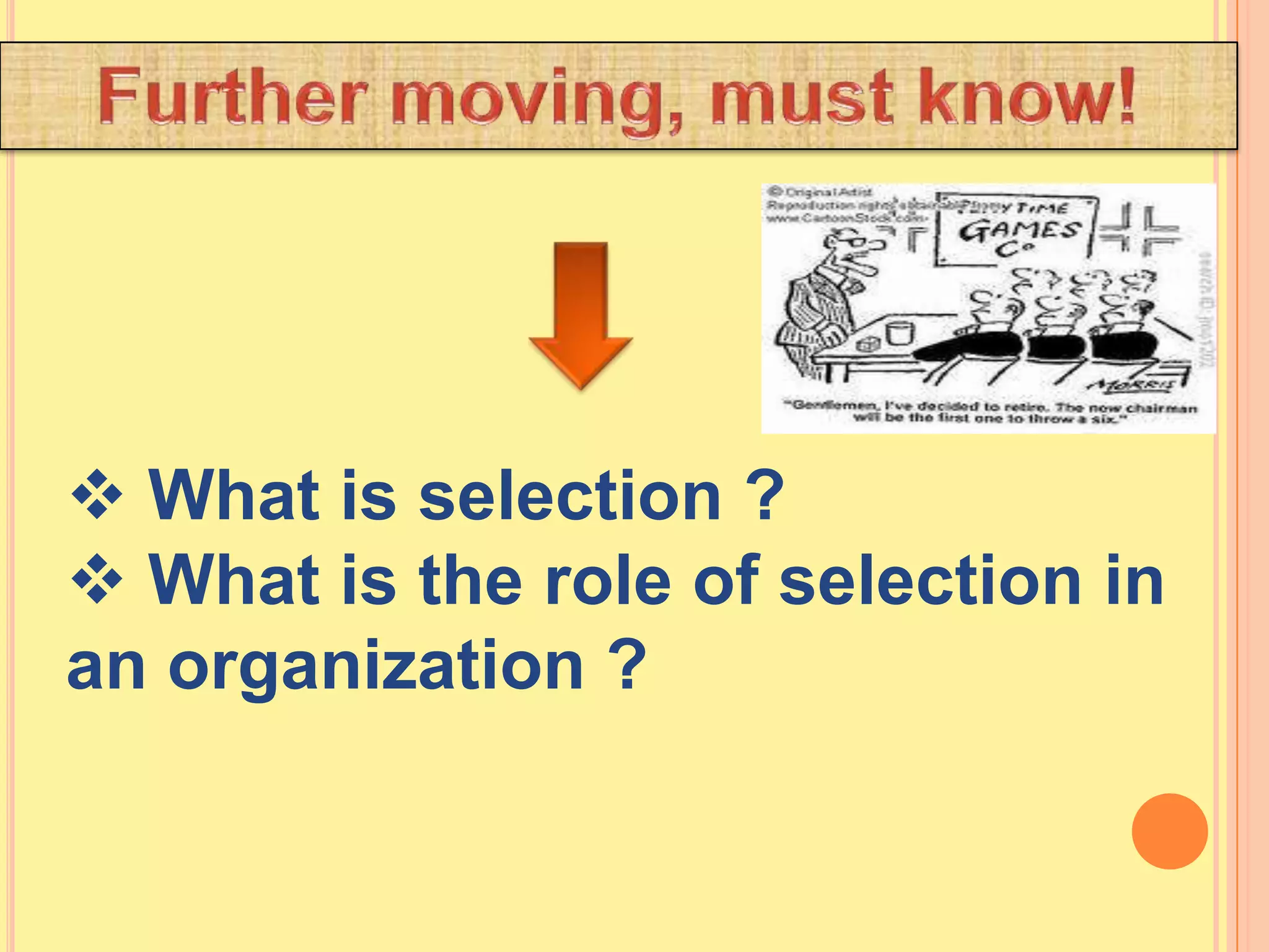 Ppt on selection process | PPTX