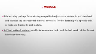 ppt on self instructional module.pptx