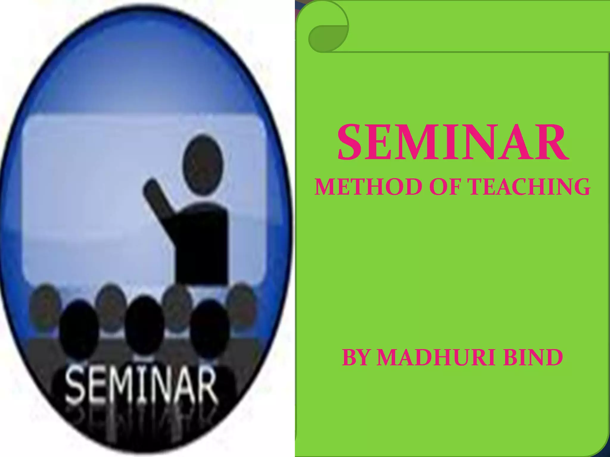 Ppt on seminar | PPTX