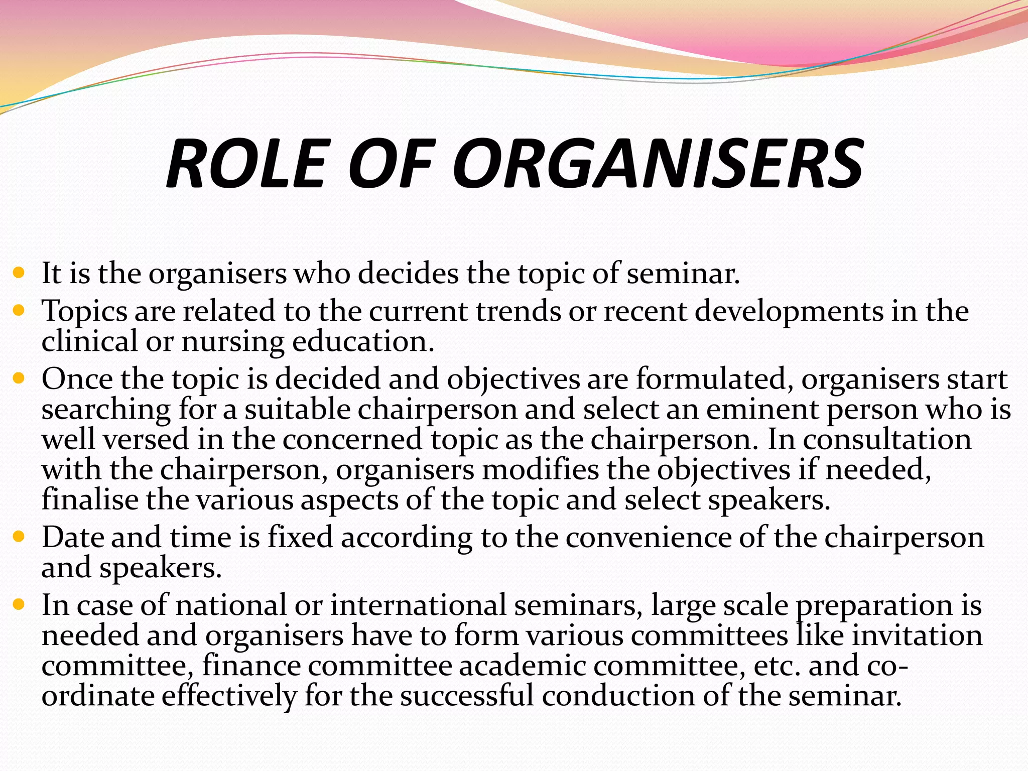 Ppt on seminar | PPTX